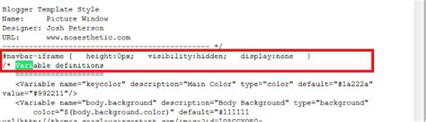 How To Remove Navigation Bar From Bloggerblogspot Nafisflahi Forum