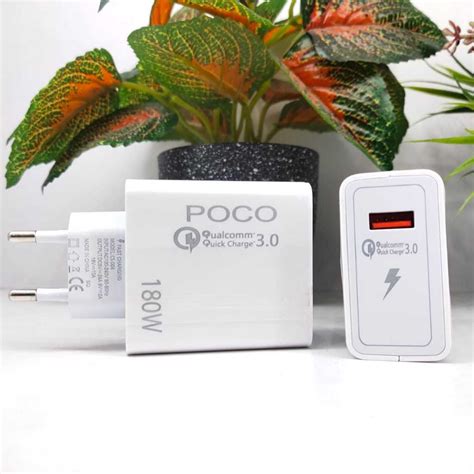 Jual Kepala Charger Xiaomi Poco Suport Fast Charging W Adaptor Poco Xiaomi Free Kabel