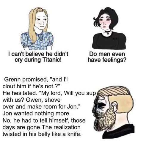 I Feel So Sad For Grenn And Pyp If Only Jon Explained His Brusque