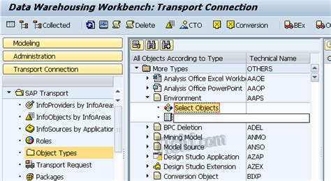How To Transport Environment In SAP BPC