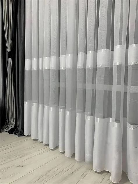 Тюль зі срібним декором Туреччина купити за найкращою ціною в