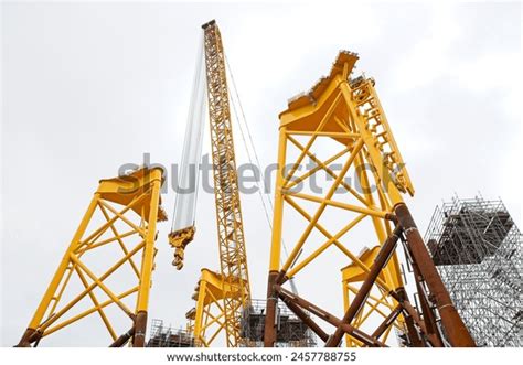 Offshore Wind Foundations Photos Images And Pictures Shutterstock