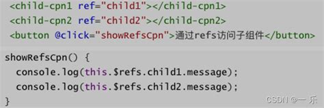 Vue父子组件通信（父级向子级传递数据、子级向父级传递数据、父组件访问子组件存储在data中的数据）infocpn组件中也有自己的data