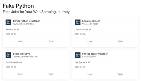 Getting Started With Python 3 Web Scraping