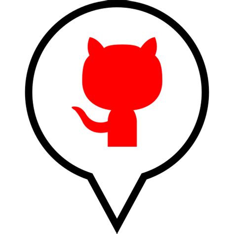 Github Pin Pointer Navigation Icon Free Download
