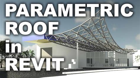 parametric roof in revit tutorial youtube