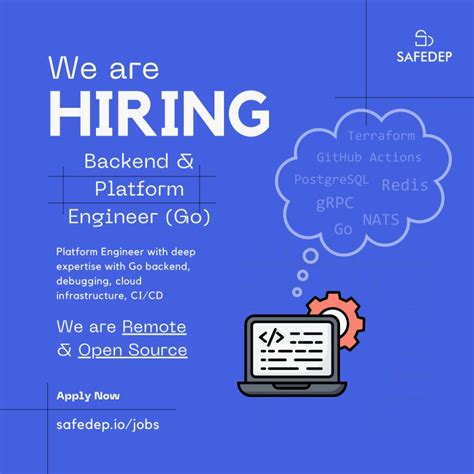 🚨 We Are Hiring A Backend And Platform Engineer Go At Safedep 🚨 👉 Abhisek Datta
