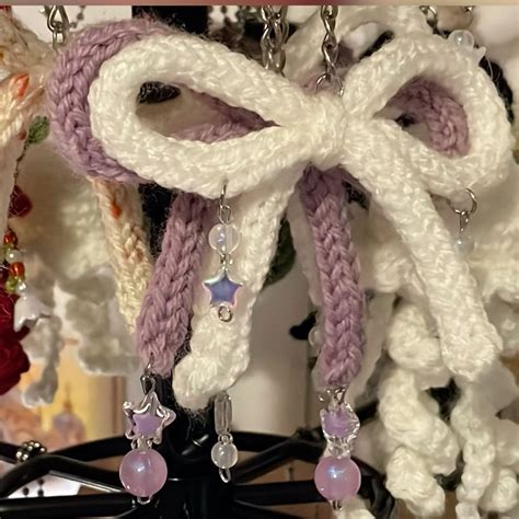 Crochet Bows Customizable Hair Accessories
