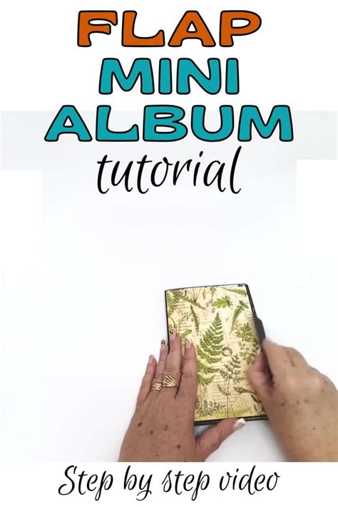 flap mini album tutorial artofit
