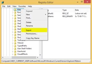 How To Make A Backup Of Your Quick Access Toolbar Settings In Windows