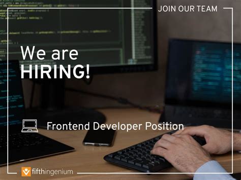 Francesco Ferrini On Linkedin Hiring Job Fontend Vue Angular