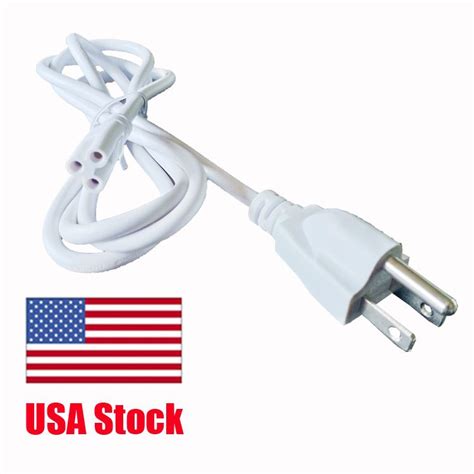 2021 Led Accessory Wire T5 T8 Connector Cable Power Cords With On Off