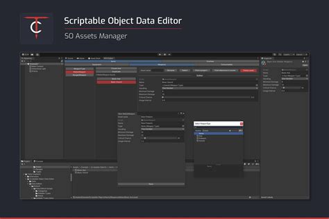 Scriptable Object Data Editor Organize All Your Scriptable Objects Within Folders And Access