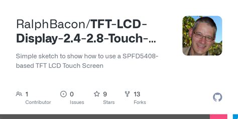 TFT LCD Display Touch Shield TFT Hello World Ino At Master RalphBacon TFT LCD Display