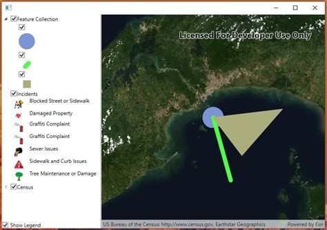 Table Of Contents Issues In V100 7 Issue 308 Esri Arcgis Maps Sdk