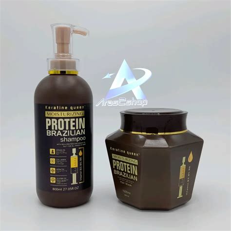 ارسطوشاپ پک شامپو و ماسک مو کراتینه کویین