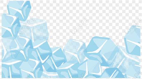 Ice Cube Horizontal View Light Blue Icy Solid Water Png Free Download And Clipart Image For Free