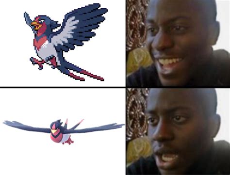 Swellow Is My Favorite Pokemon But R Pokemonmemes