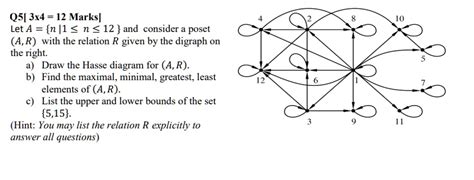 solved q5[ 3x4 12 marks] let a n 1