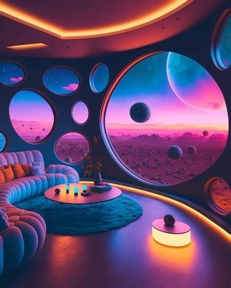 Pin By Melinda Maxime On Echoes And Shadows Futuristic Architecture Futuristic Interior Retro