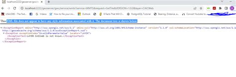 wmts does this mean its not enabled r gis