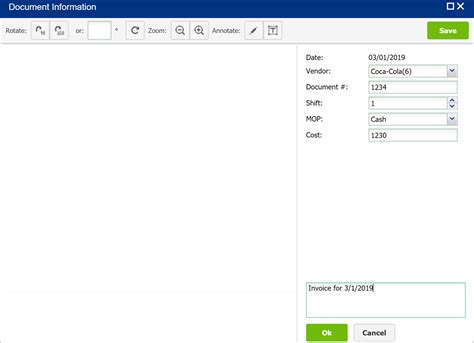 Scanning New Invoices
