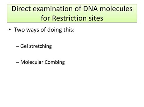 Gene Mapping Methods Pptx