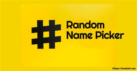 Random Name Picker