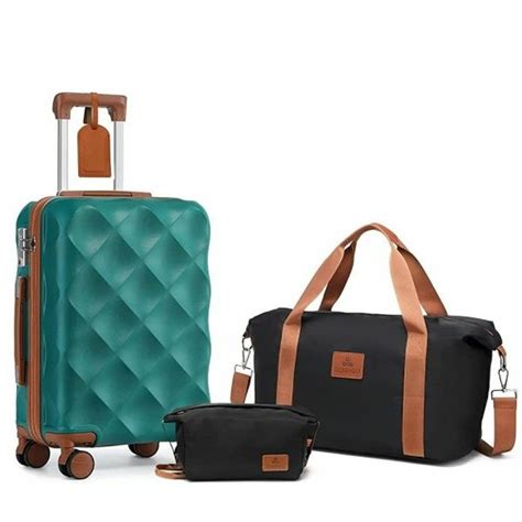 Somago 하드사이드 스피너 슈트케이스 경량 수하물 세트 Tsa 잠금 장치 포함 블루 패션 여행 기내 티몬