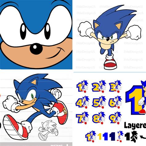 25 Sonic The Hedgehog Svg Files For Lightning Fast Designs Sonic
