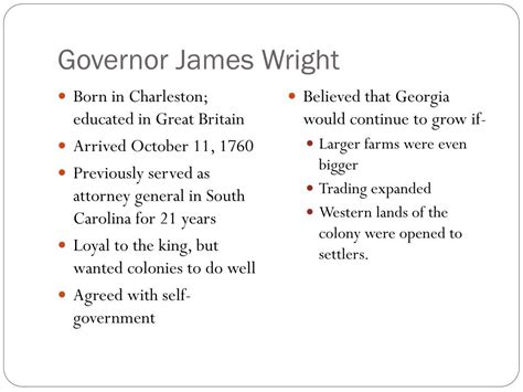 Ppt Development Of Georgia As A Royal Colony Powerpoint Presentation