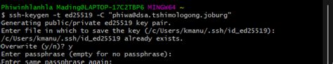 GitHub Phiwa Tshimologong Command Game Git Commands