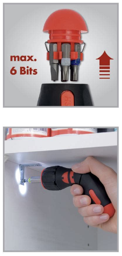 Revolver Led Screwdriver Hand Tools Screwdrivers Wurth Canada