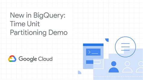 New In BigQuery Time Unit Partitioning YouTube