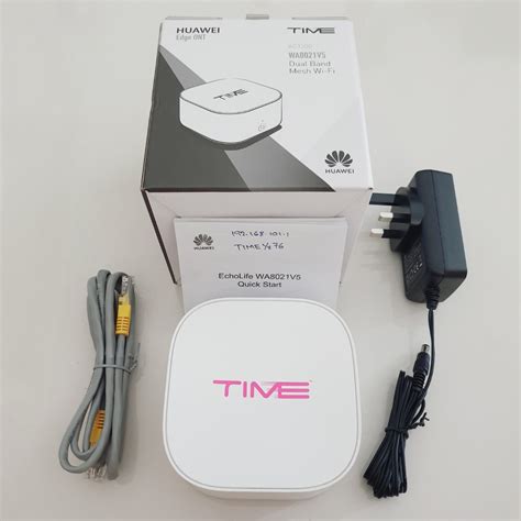 HUAWEI EchoLife Edge ONT Optical Network Terminal TIME Fibre Broadband Internet AC1200 WA8021V5
