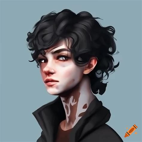 Androgynous Face Drawing