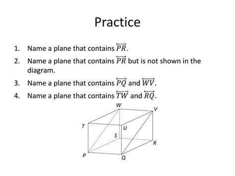 Ppt 1 5 Postulates And Theorems Relating Points Lines And Planes Powerpoint Presentation