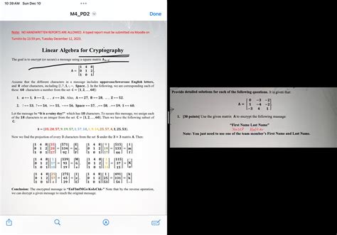 Note No Handwritten Reports Are Allowed A Typed