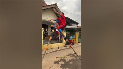 Kintel Pakai Jangkungan Kaleng Klontrang Klontrang Youtube