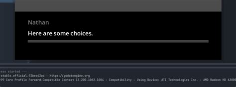 Choices Not Rendering · Issue 156 · Nathanhoadgodotdialoguemanager