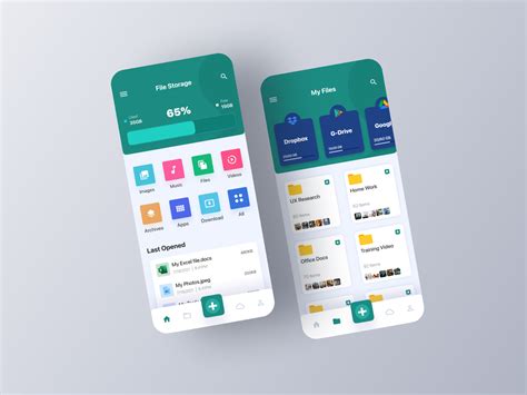 File Storage App UI Design By ASAD On Dribbble
