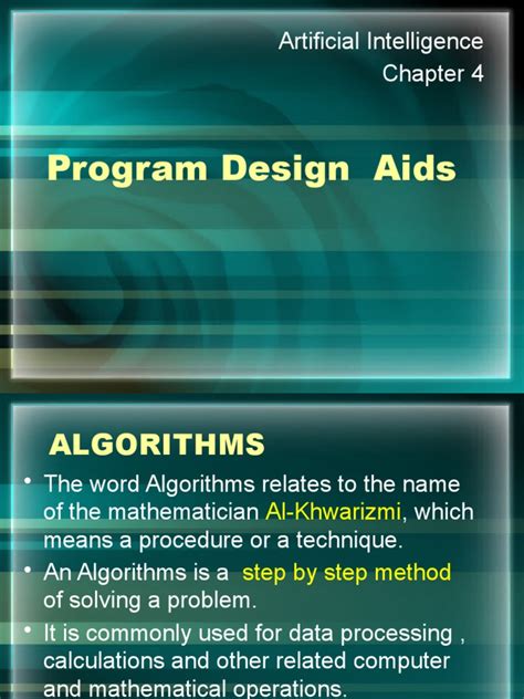 chapter4 program design aids download free pdf algorithms