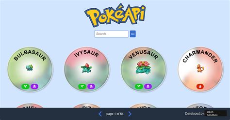 React Pokemon Typescript Codesandbox