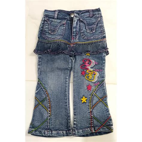 کمدا قیمت و خرید شلوار لی دخترانه رنگ آبی سایز 18