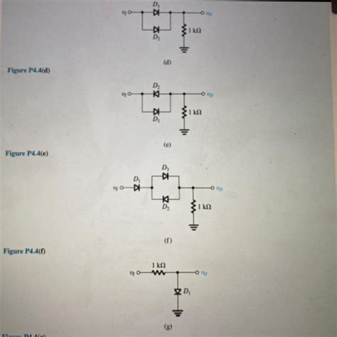 Solved 44 In each of the ideal-diode circuits shown in Fig. | Chegg.com