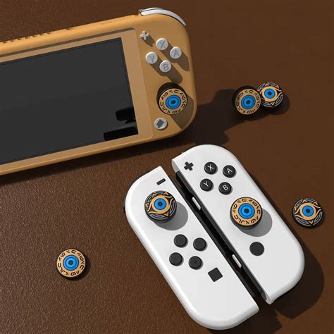 【邦妮電玩】現貨 良值 薩爾達傳說 Switch Joycon蘑菇頭 Pro蘑菇頭 搖桿帽 蘑菇頭 搖桿保護套 希卡之眼 蝦皮購物
