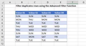 How To Filter Duplicate Values In Excel Google Sheets Automate Excel