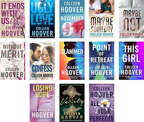 Complete List Of Colleen Hoover Books Free Printable