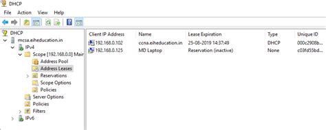 how to setup dhcp server 2016 dhcp server configuration eiheducation