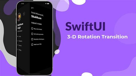 Swiftui 3 D Rotation Transition Youtube